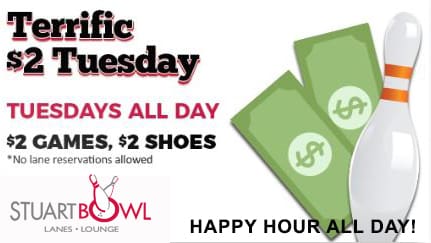 Discounts | Specials | Bowling | Stuart Bowl | Stuart FL